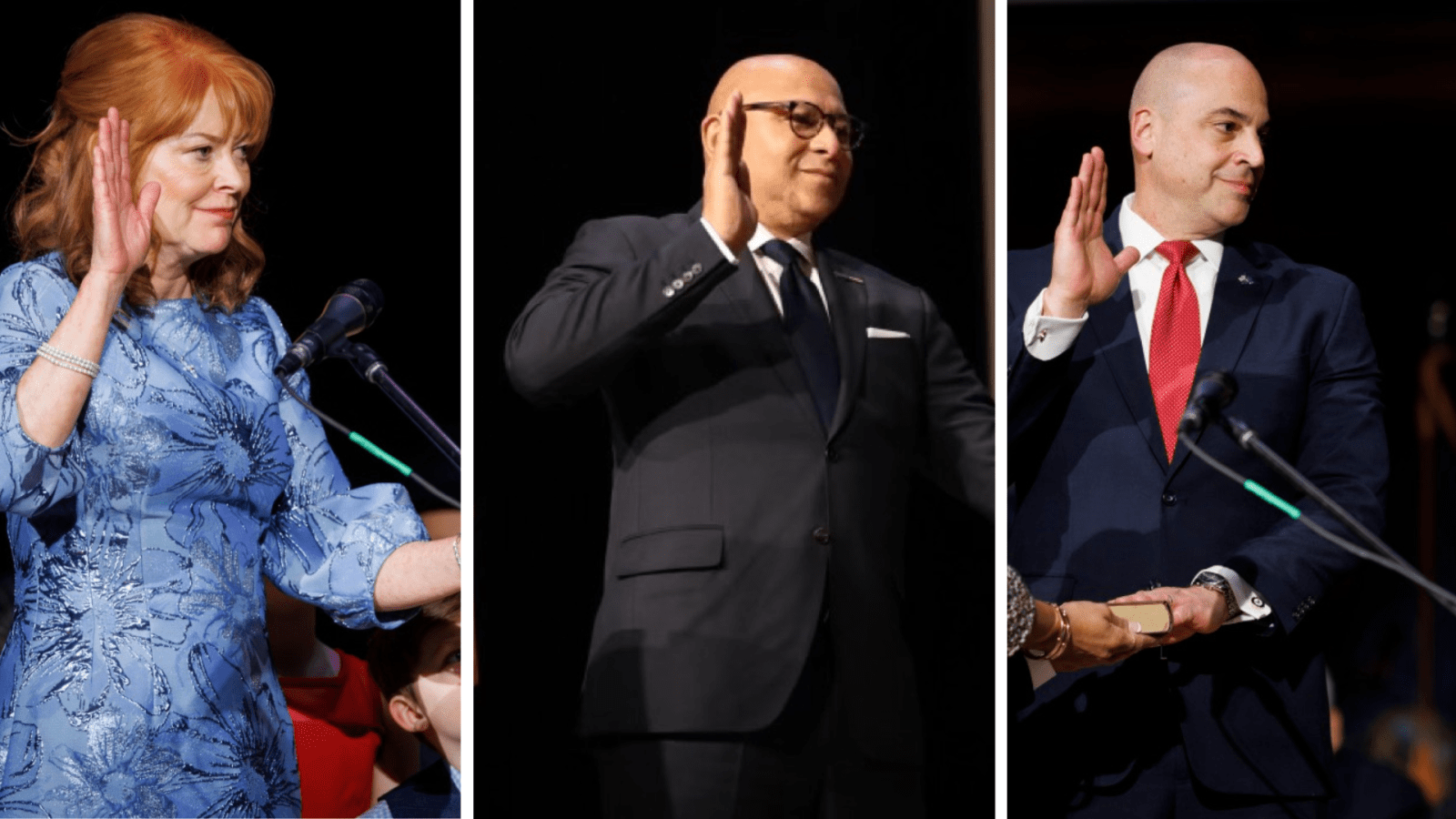 Republican row officers sworn-in after historic sweep