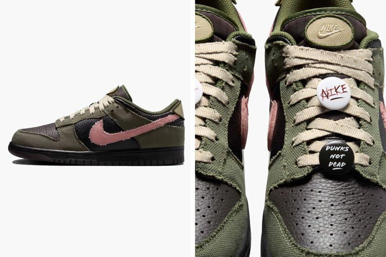 This Punk-Inspired Nike Dunk Low Argues ‘Dunks Not Dead'