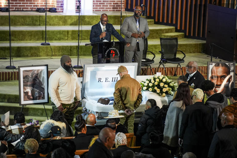 Family, friends gather for funeral of ex-drug kingpin Rayful Edmond III