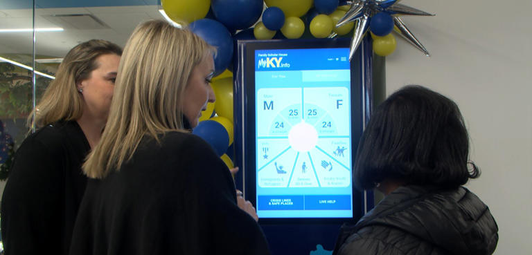 Henderson Public Library unveils new informative kiosk