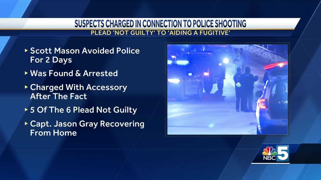 Five charged with aiding man who allegedly shot Vermont police captain ...