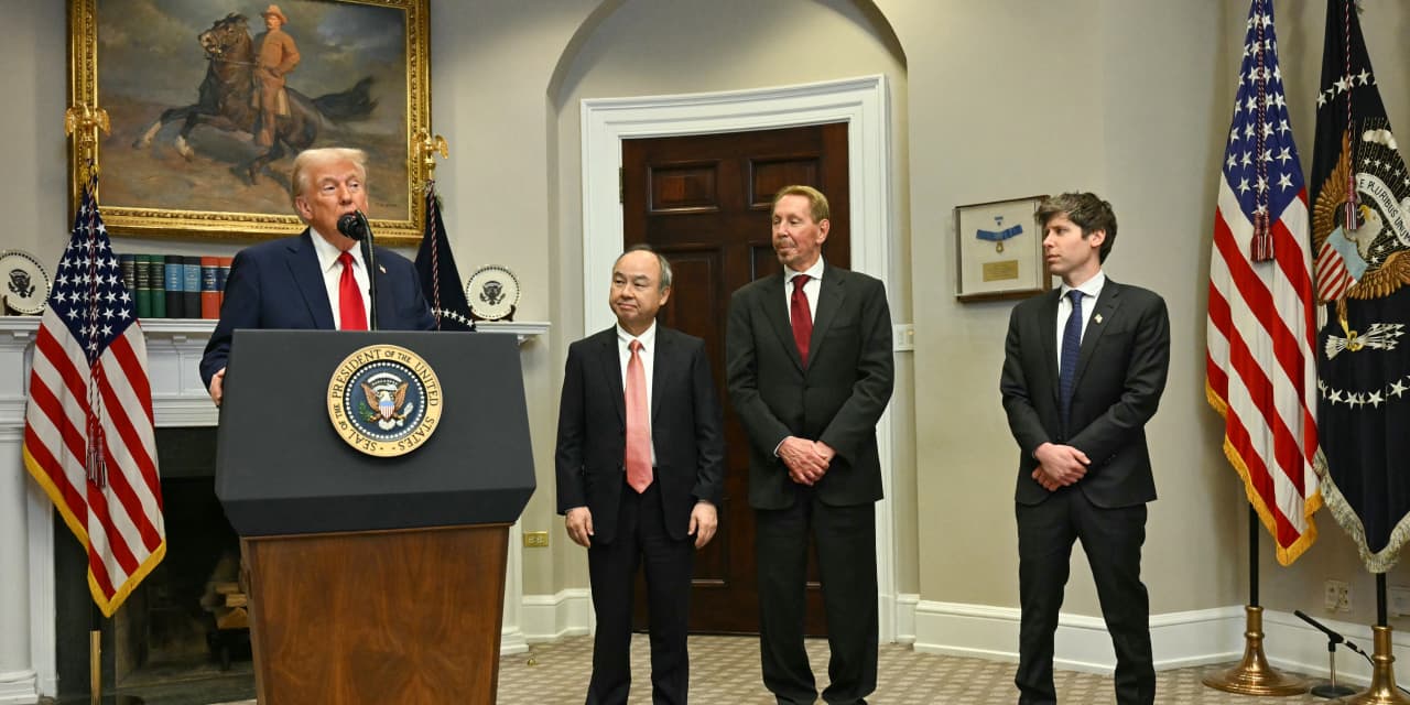 Oracle, Nvidia and other Big Tech stocks jump as Trump rolls out ...