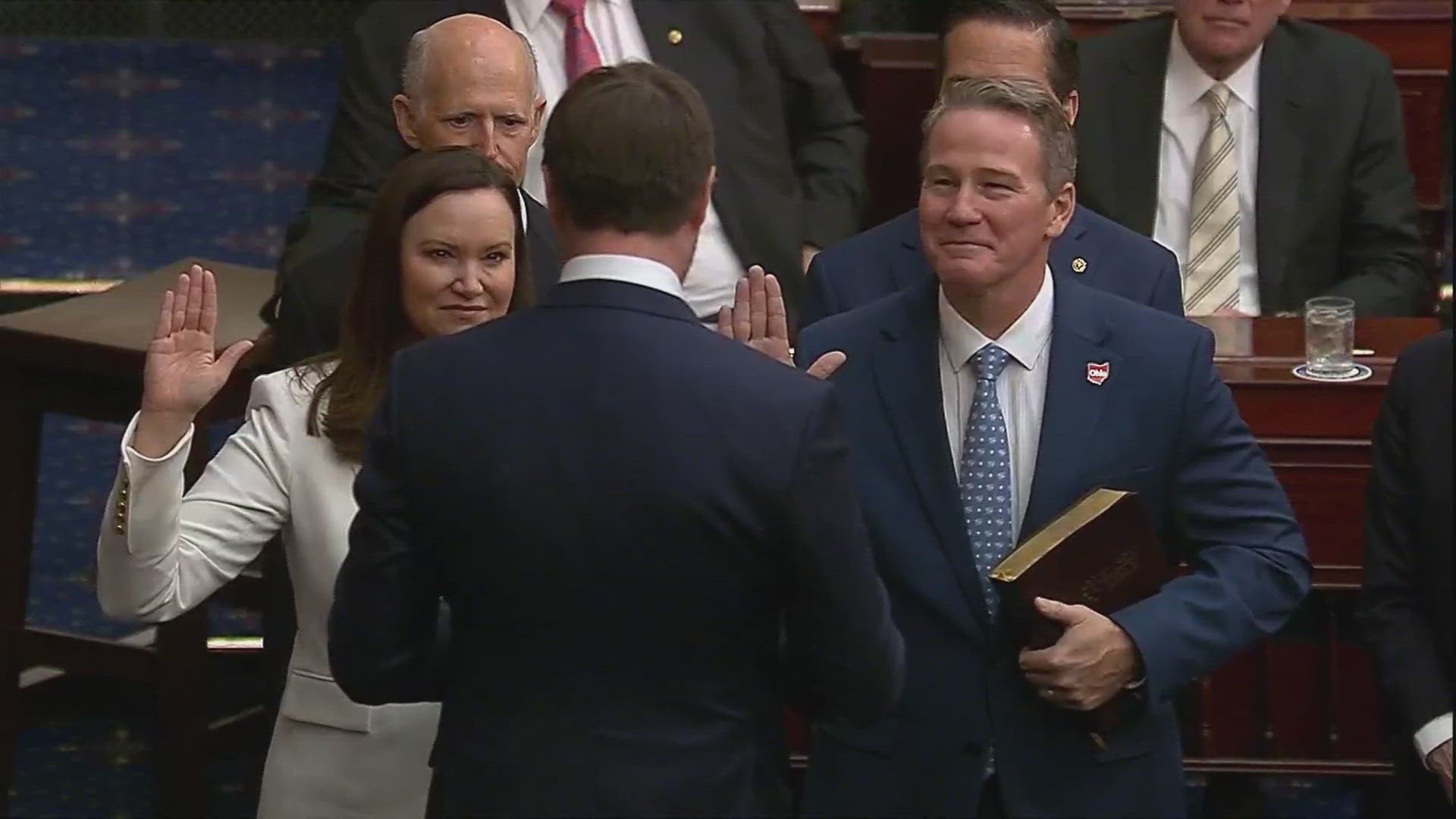 Ashley Moody sworn in as U.S. Senator, filling Marco Rubio's vacancy