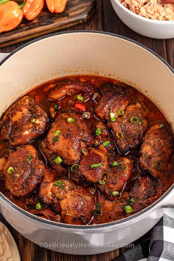 Jamaican Brown stew chicken recipe
