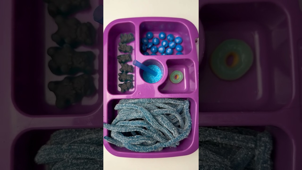 Come with me as I pack only blue candy for lunch