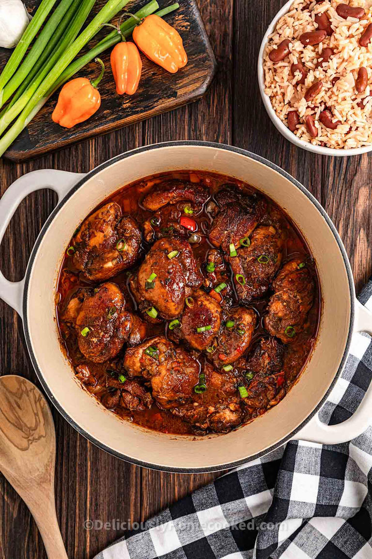 Jamaican Brown stew chicken recipe