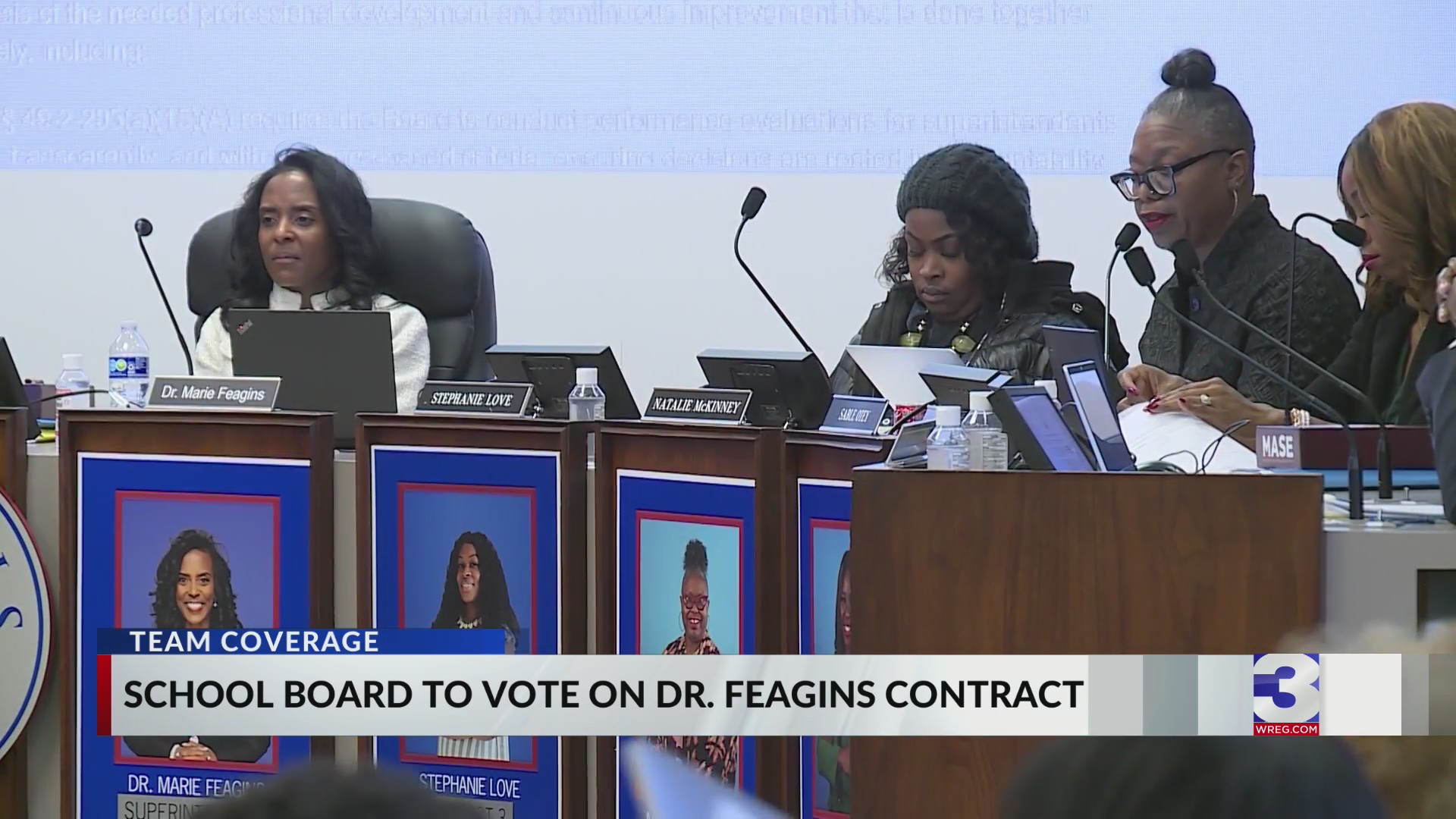 School board to vote on Dr. Feagin's contract