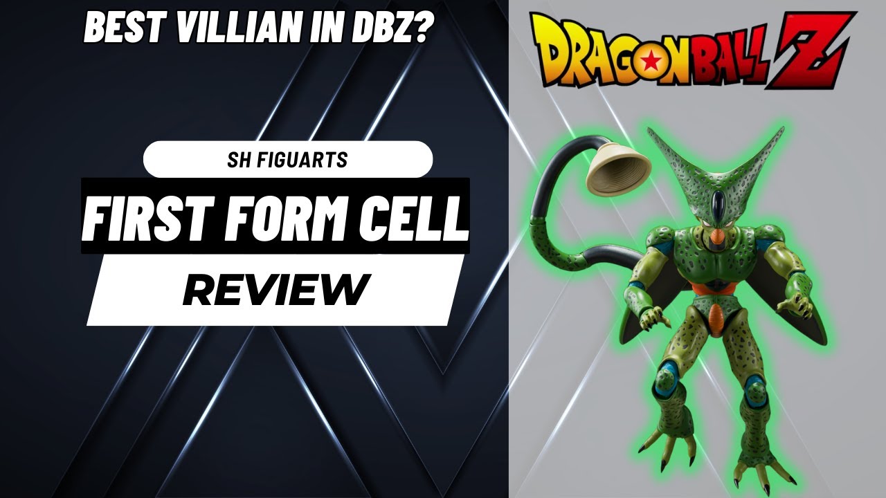 S.H. Figuarts DBZ First Form Cell Action Figure Review