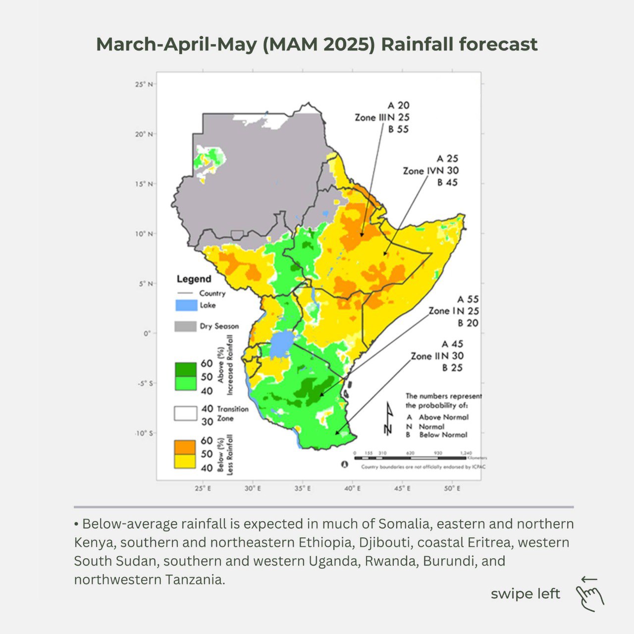 Most Parts of Greater Horn Africa Expected to Receive Below-Normal ...