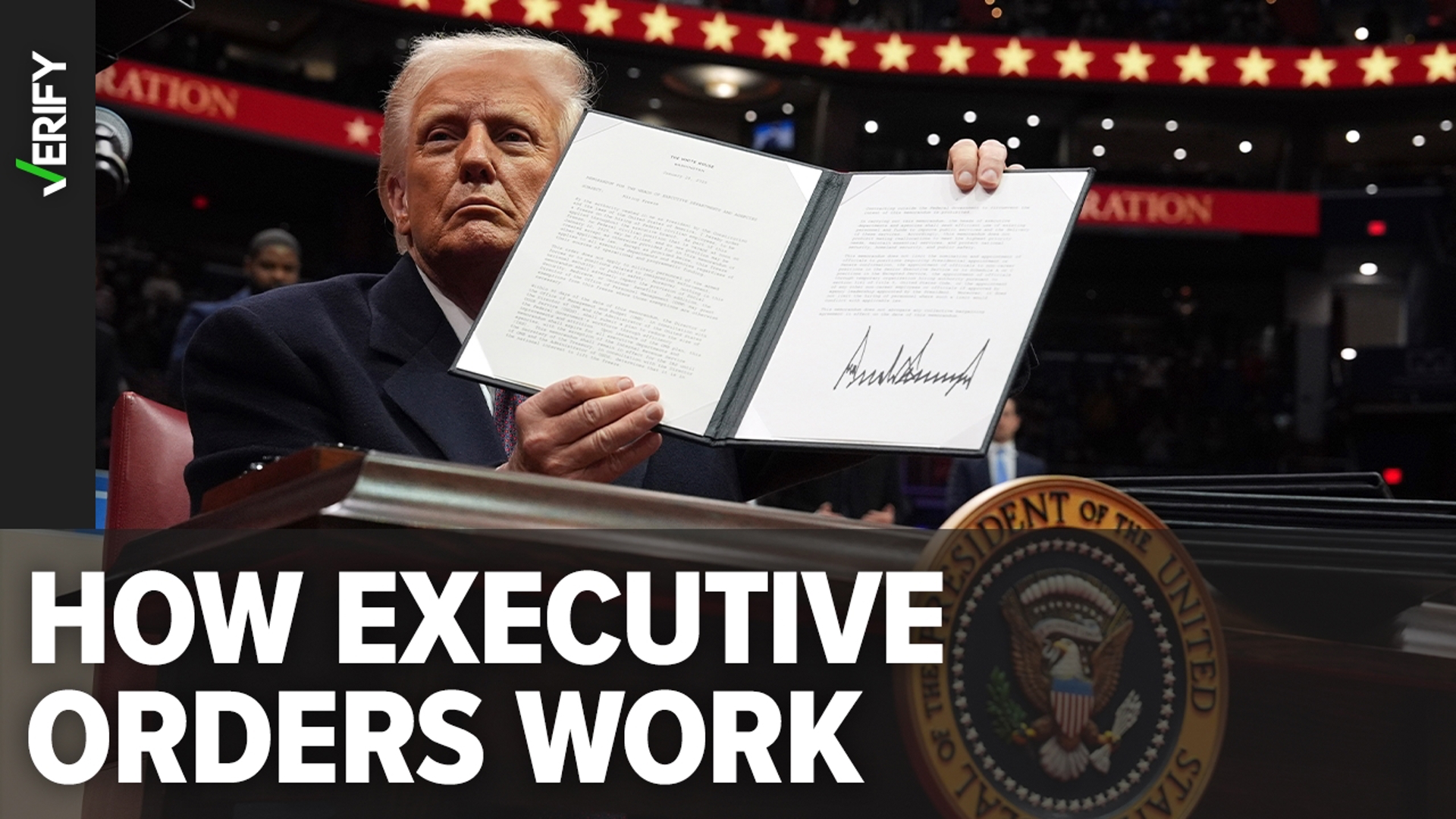 How executive orders work