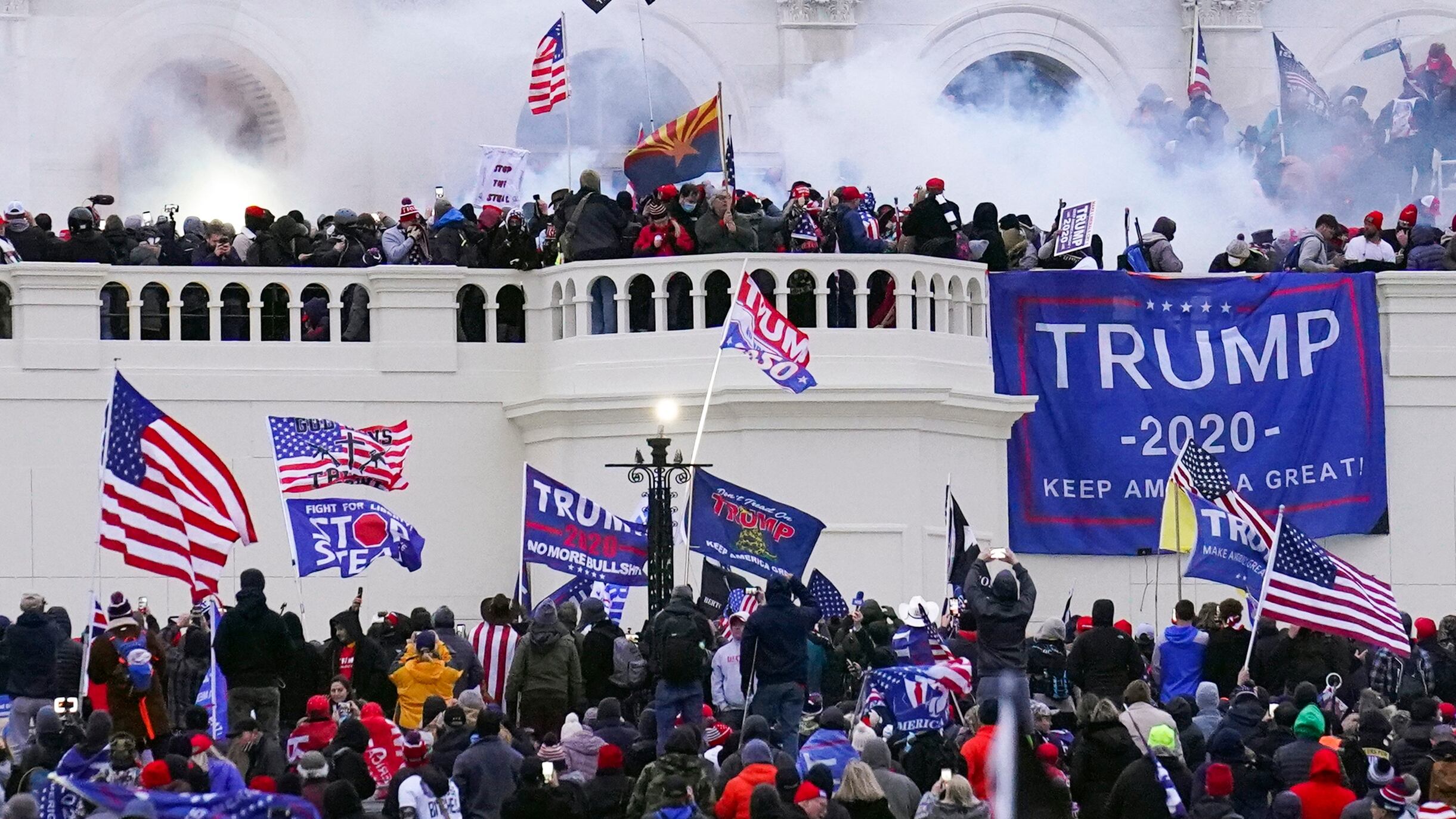 Trump compares Jan. 6 Capitol breach to 2020 riots in Portland, Seattle