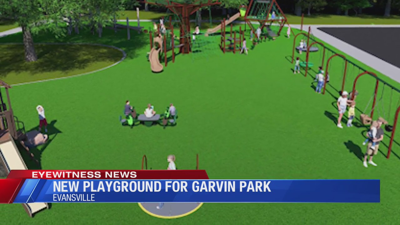 New playground for Garvin Park