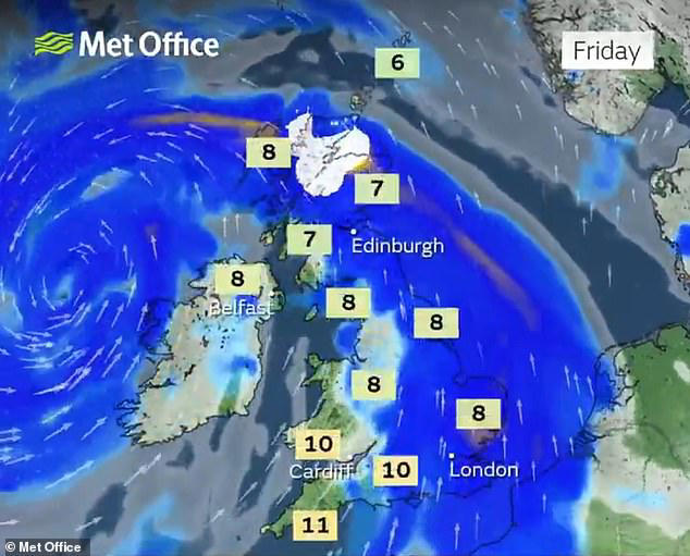 New Storm Eowyn weather map shows where 90mph winds are set to hit