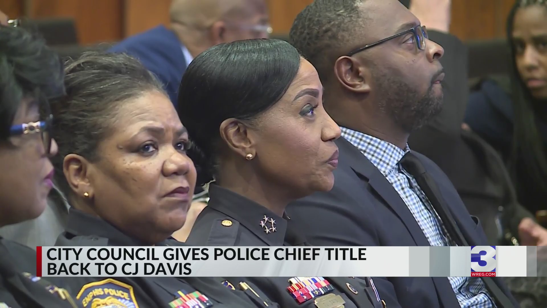 City Council gives Police Chief title back to CJ Davis