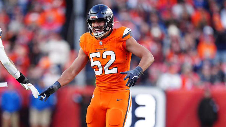 Broncos OLB Jonah Elliss Makes PFWA's All-Rookie Team
