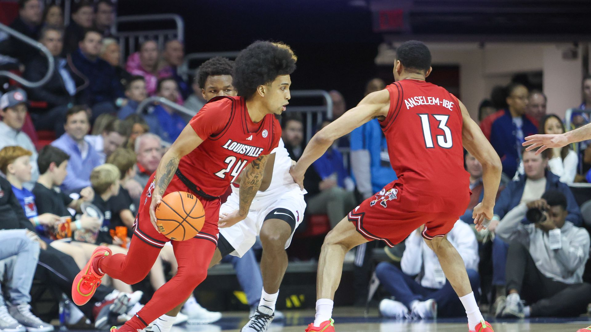 Louisville blasts SMU, 98-73, on record-setting night