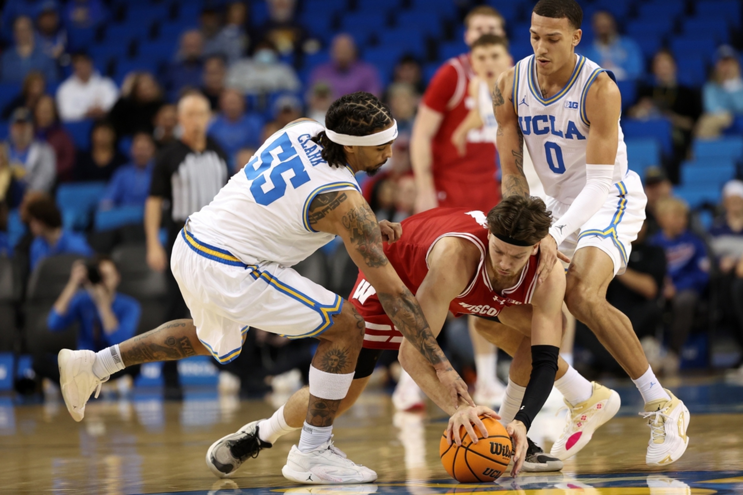 UCLA's bench delivers in tight win vs. No. 18 Wisconsin