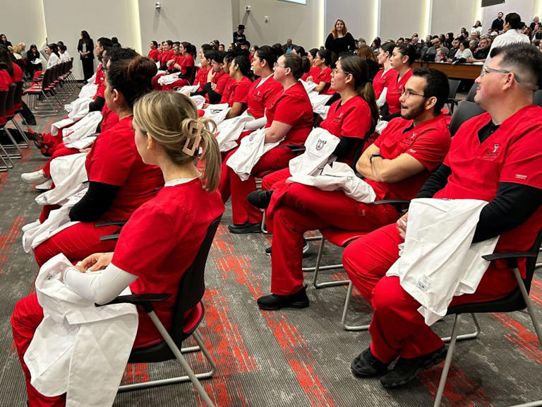 76 nursing students go through rite of passage, get ‘white coat’