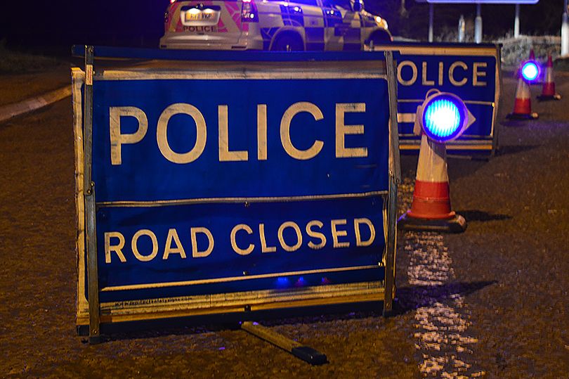 Emergency repairs on A40 after car inferno