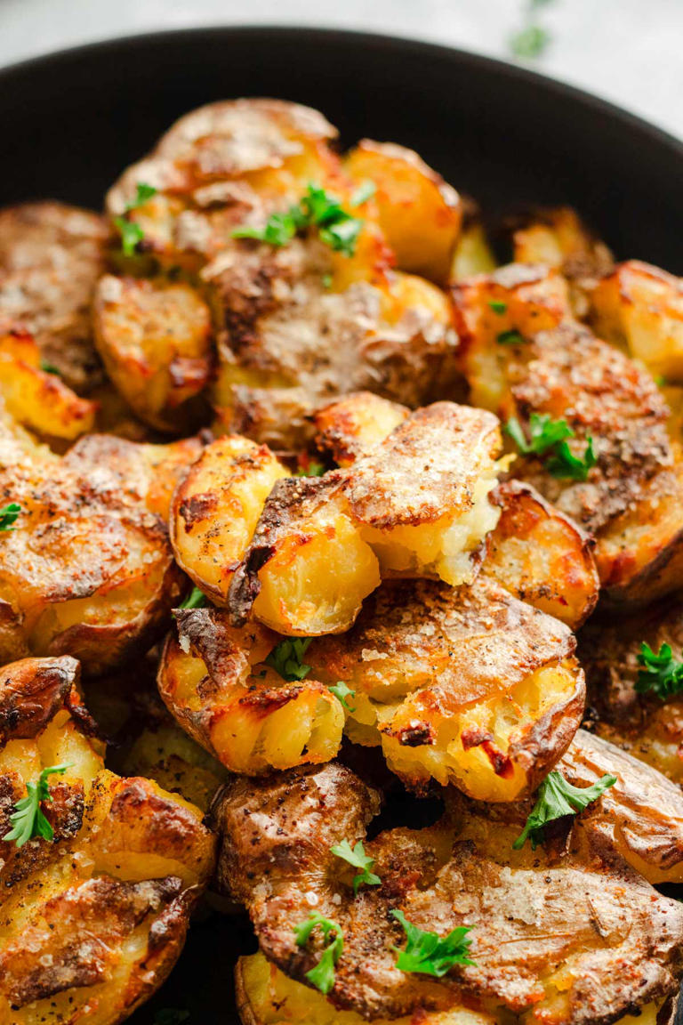 Crispy Smashed Potato Bites