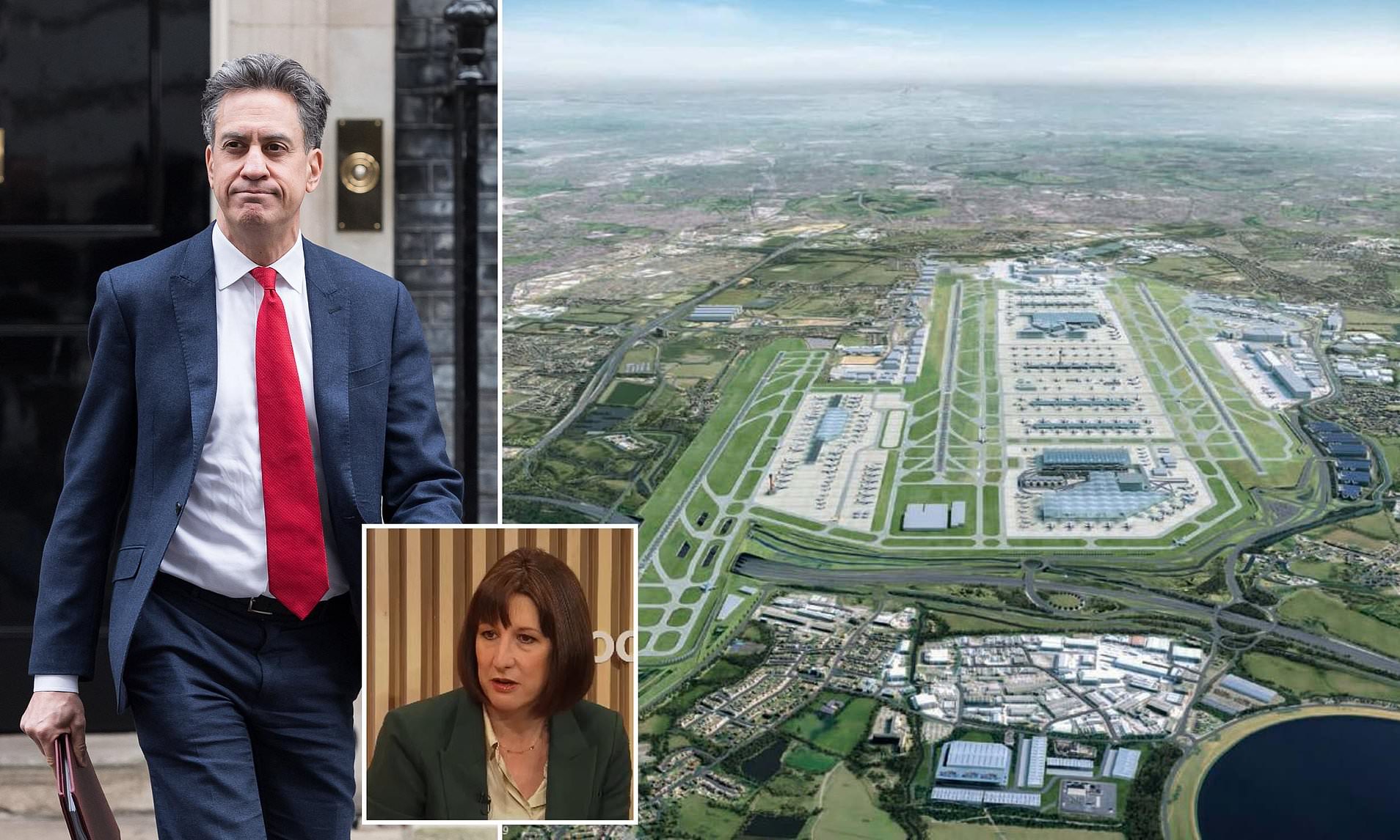 Reeves faces down Cabinet revolt on Heathrow expansion