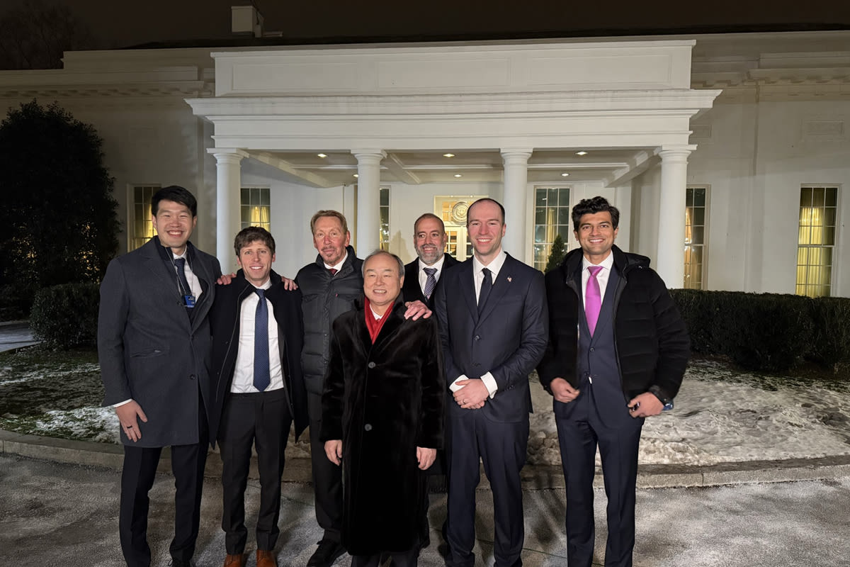 SoftBank, OpenAI Team Up To Launch £405 Billion 'Stargate' AI ...