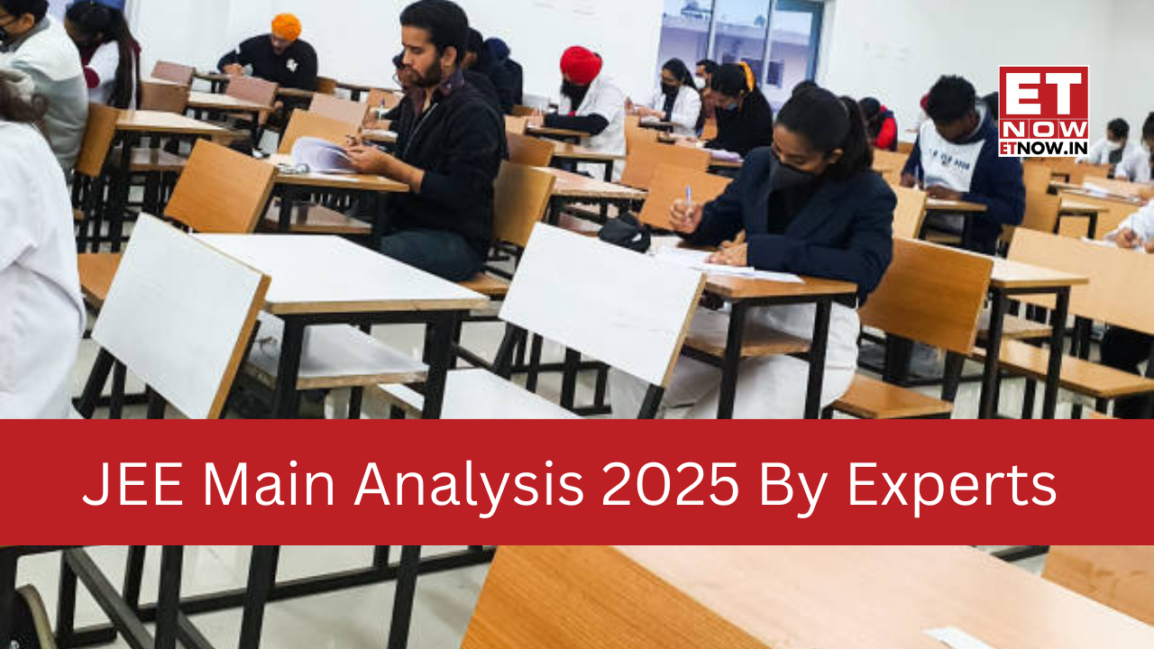 JEE Mains 2025 exam question paper solution by experts; Check shift ...