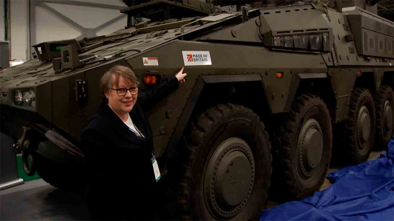 UK Reveals First Locally Produced Boxer Armoured Vehicle