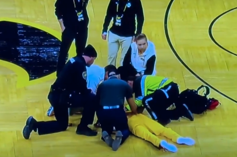 Iowa cheerleader suffers horrific injury after scary fall during ...