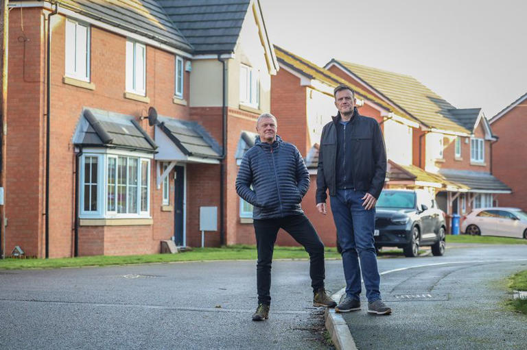 Families 'abandoned' on new estate where lights don't work and road ...