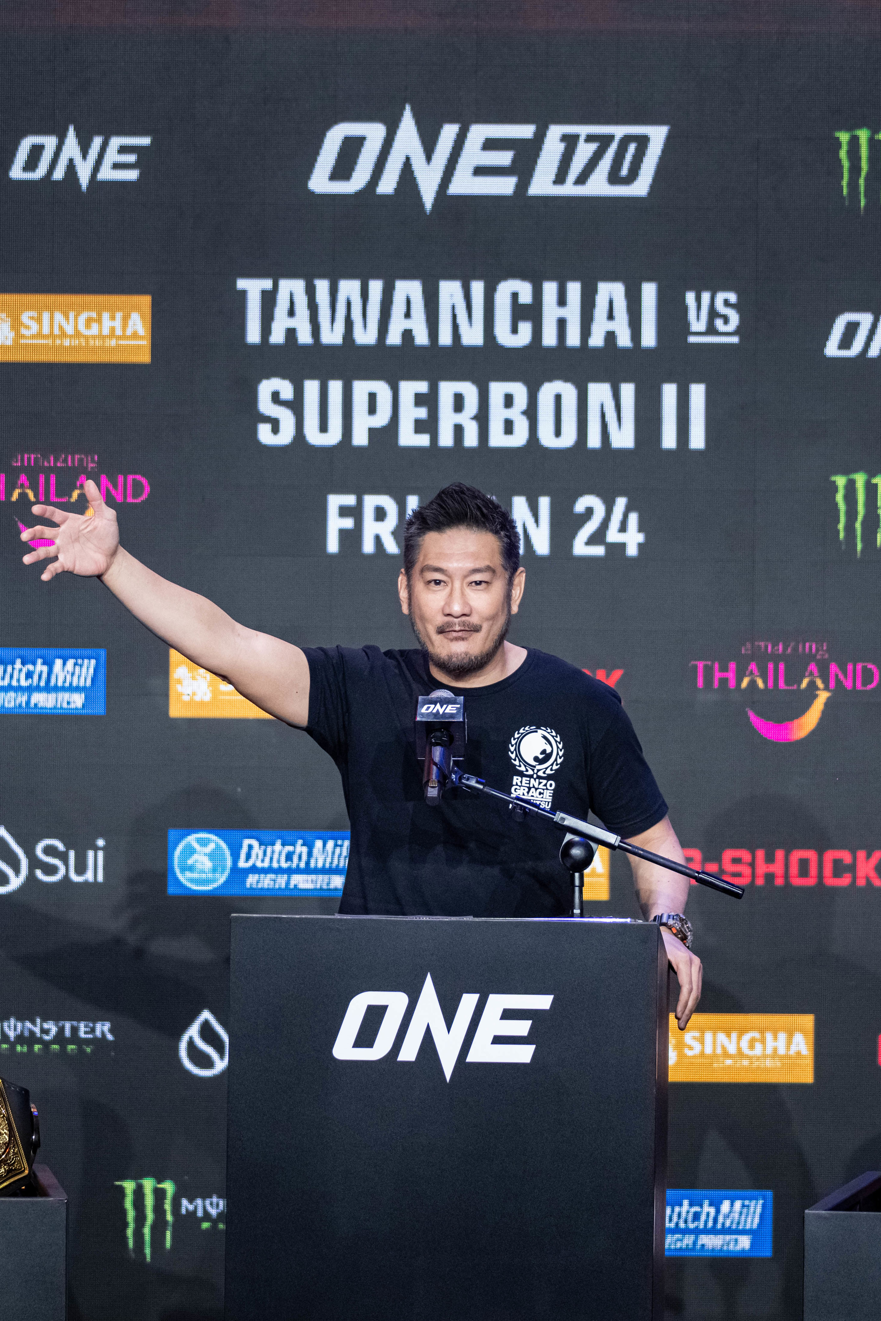 งานนี้พลาดไม่ได้! ONE แถลงใหญ่ศึก ONE 170 พร้อมรบเต็มอัตราทัพ ศุกร์ที่ 24 ม.ค.นี้