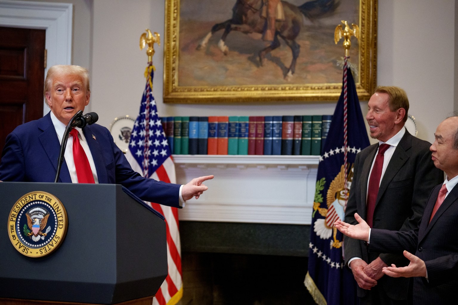 Trump ogłasza inwestycję na 500 mld dol. "Największy projekt infrastruktury AI w historii"