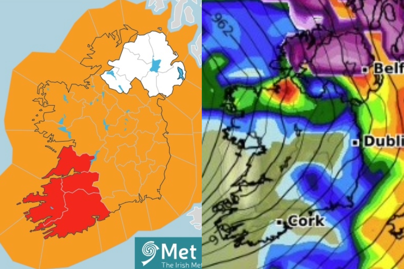 Storm Eowyn Ireland: Met Eireann issues 'Danger to Life' alert as new ...