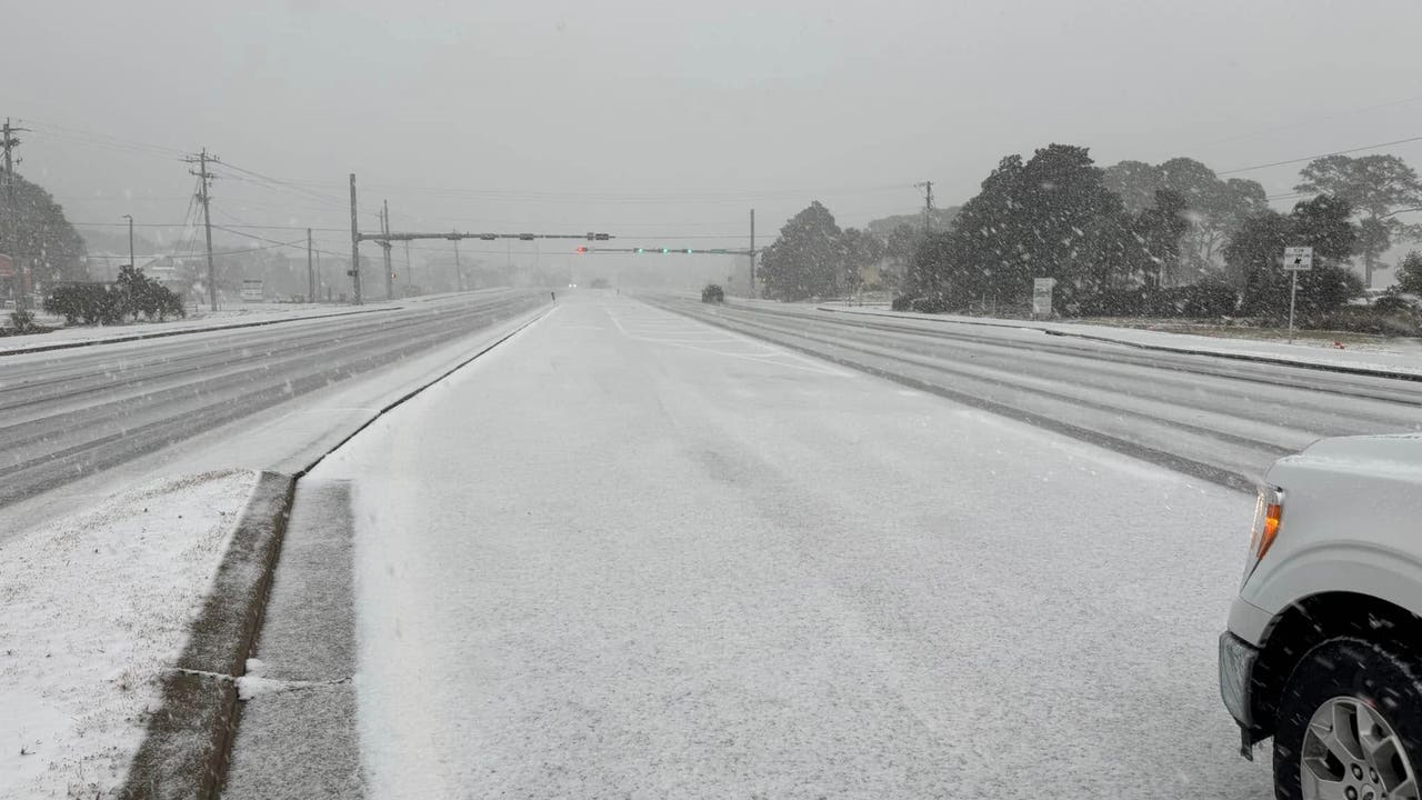 Historic winter storm brings record snowfall to Florida