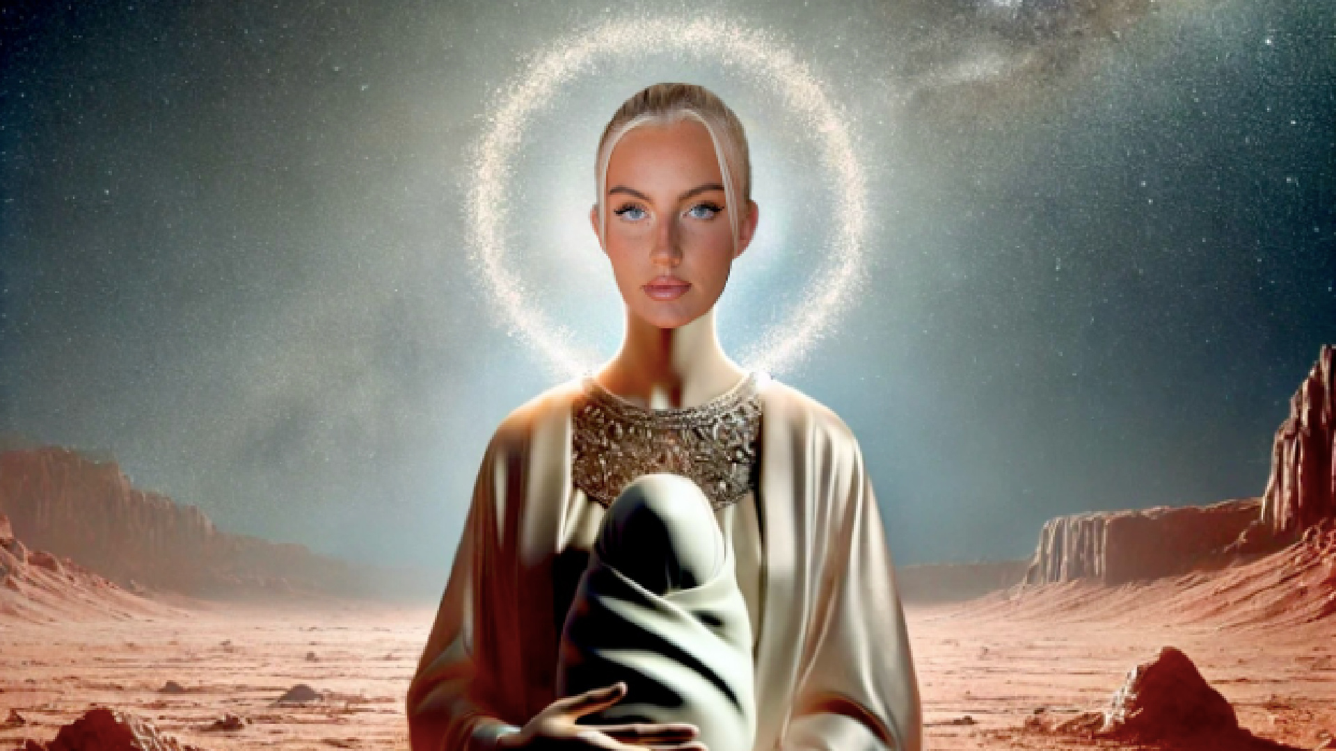 Así es Elsa Thora, la influencer sueca que quiere tener un hijo marciano