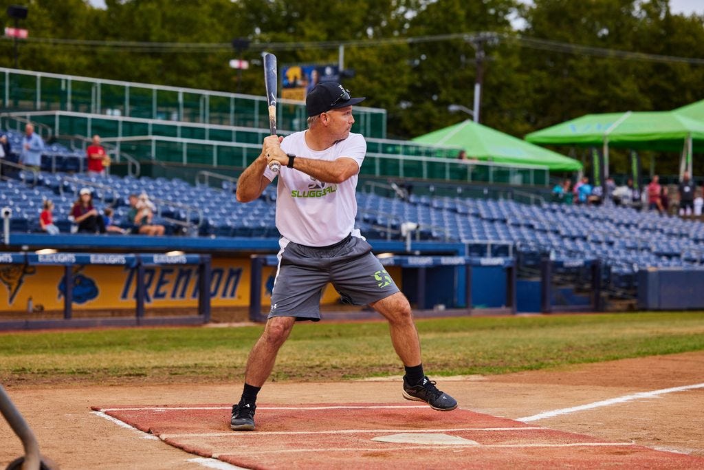 Sluggball, baseball's version of Topgolf, is a game for those with a ...