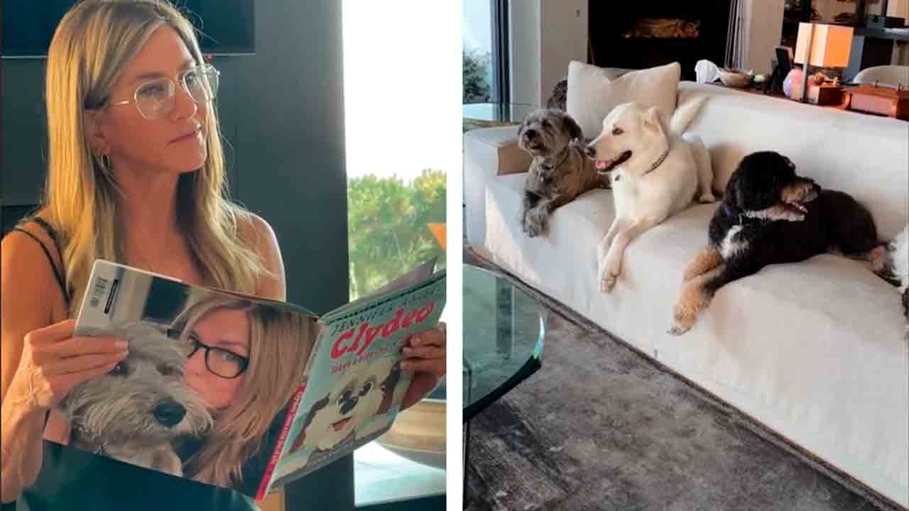 Jennifer Aniston visar upp sin 19 miljoner dollar villa i Bel-Air ...