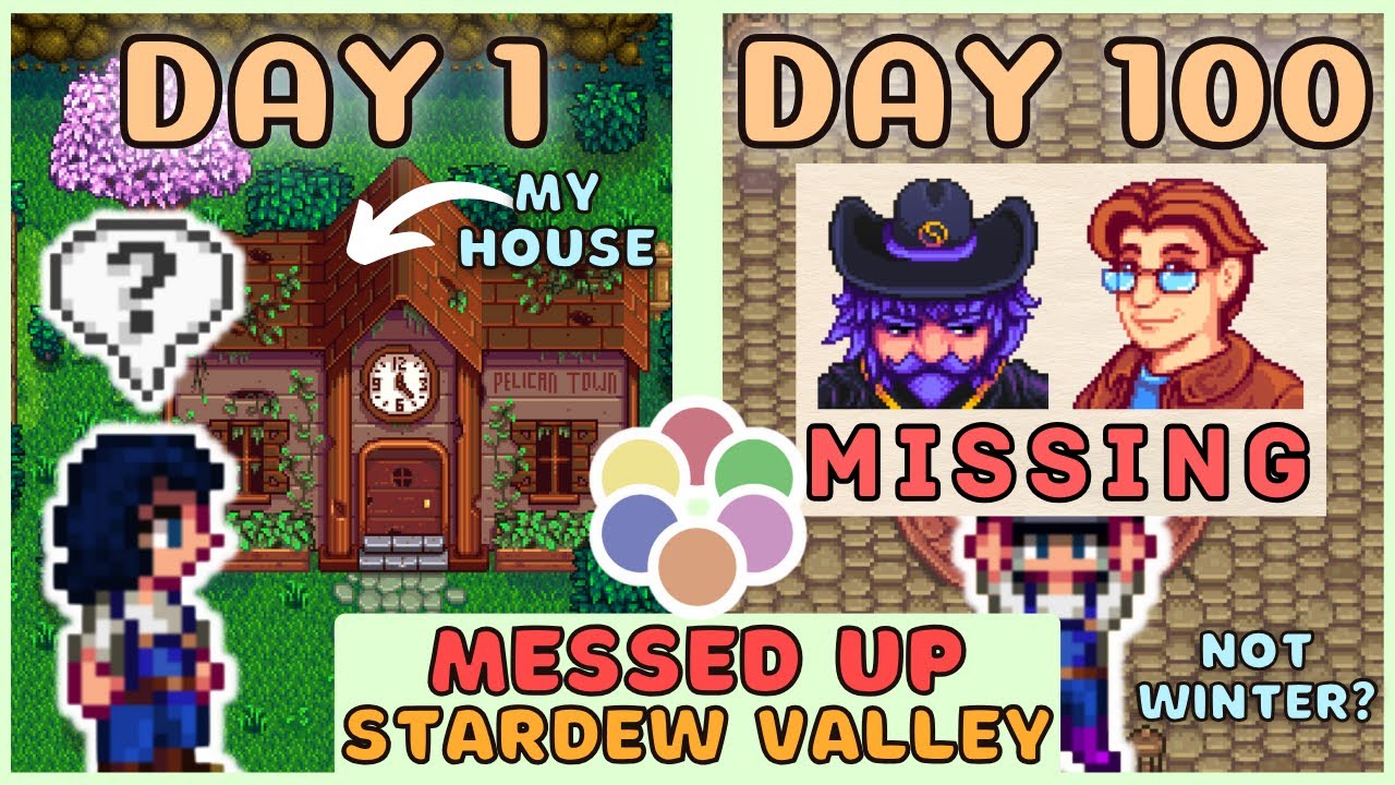 100 Days of MESSED UP Stardew Valley: Archipelago Randomizer Mod ...