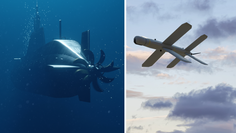 World’s first submarine-launched drones that swims and flies poses new ...