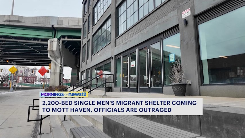 New 2,200-bed single men’s migrant shelter causes outrage