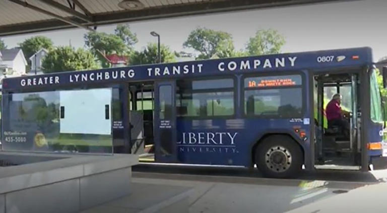 The Greater Lynchburg Transit Company runs fare-free rides