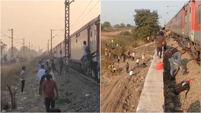 Jalgaon Train Tragedy: 13 Dead As Pushpak Express Passengers Jump Amid ...