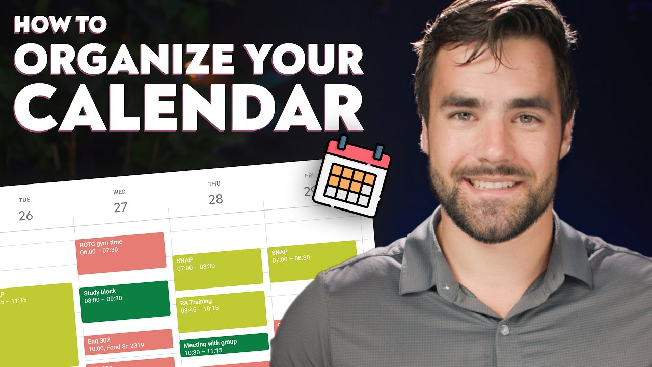 How To Organize Your Calendar The Ultimate Guide