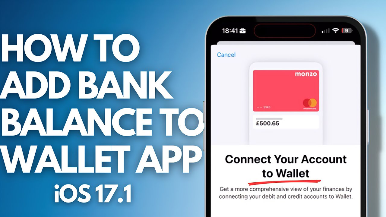 How To View Bank Balance in iPhone Wallet App - iOS 17.1 - UK ...