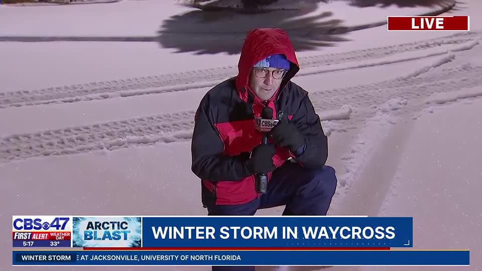 Winter Storm | Fun in the Waycross, Ga. snow ️