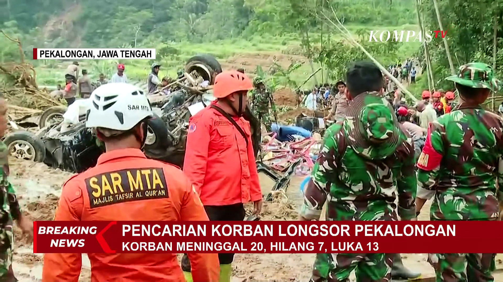3 Titik Ini Jadi Fokus Pencarian Korban Longsor Pekalongan 3 Titik Ini Jadi Fokus Pencarian Korban Longsor Pekalongan