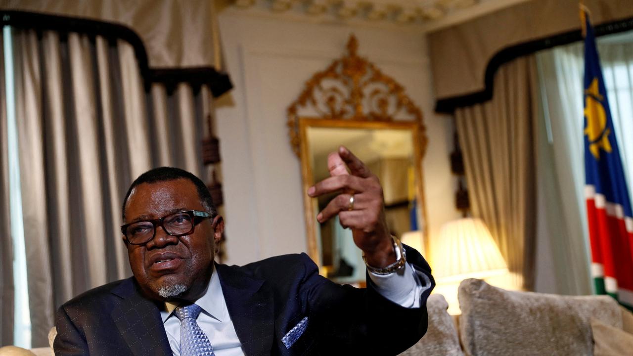 Namibia unveils Hage Geingob commemorative banknote to honour late ...