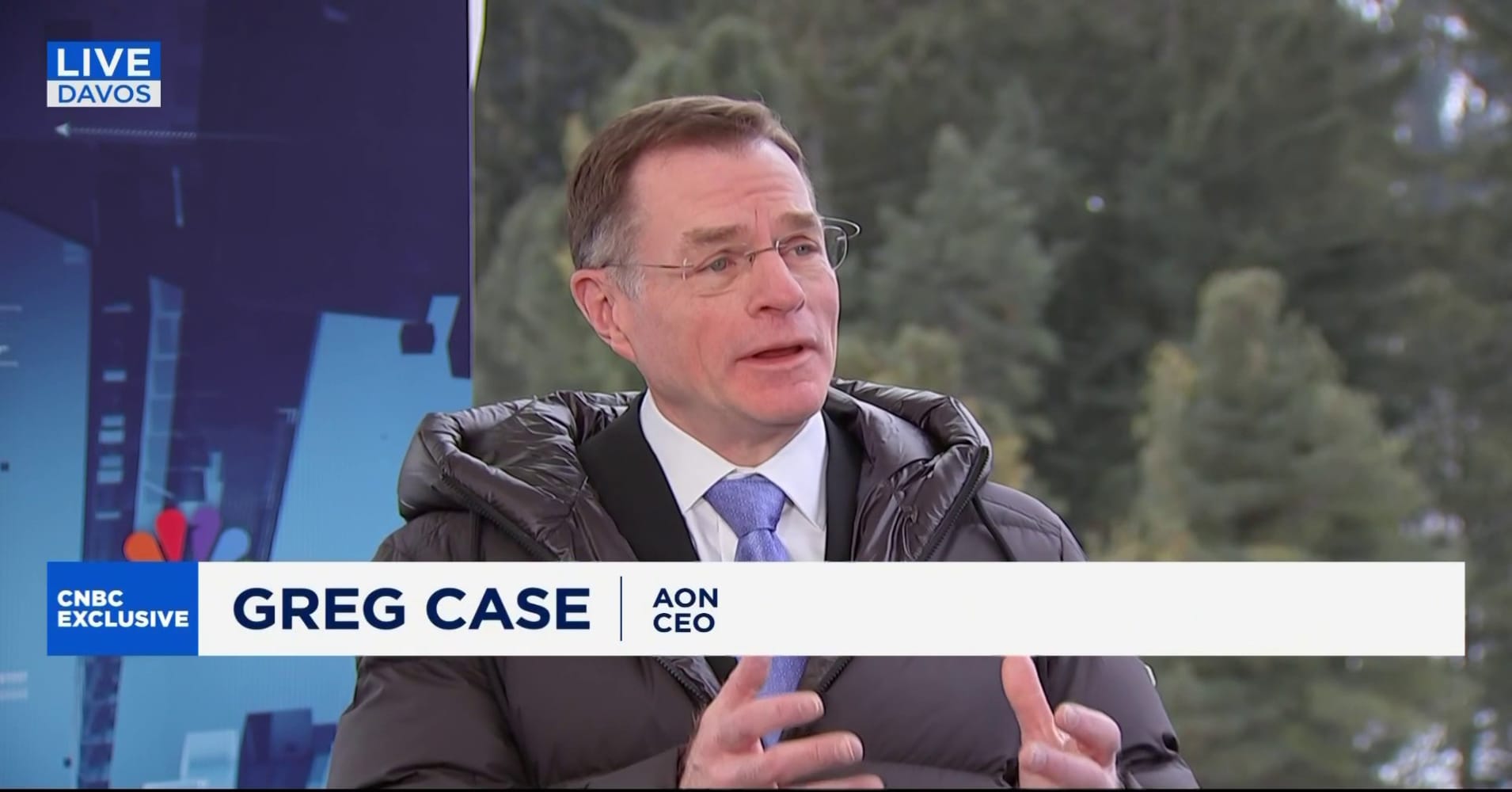 CEO of Aon discusses the role of generative AI in the insurance market