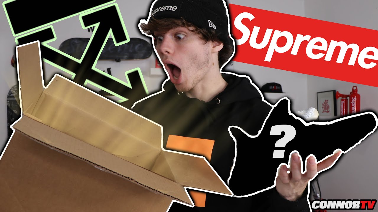 CRAZY Sneaker Mystery Box from FAN MAIL Yeezy Nike Air Mag