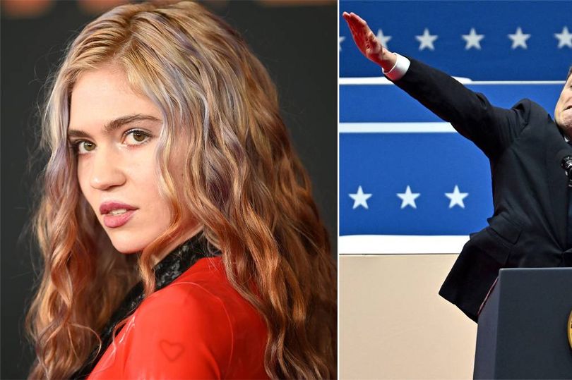 Elon Musk's ex Grimes breaks silence on 'Nazi salute' at Donald Trump ...